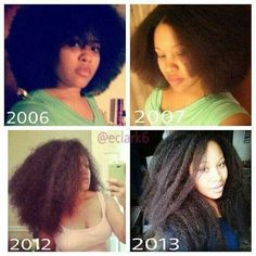 27 Natural Hair Progression Photos To Inspire Your Hair Journey – The ...