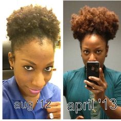 27 Natural Hair Progression Photos To Inspire Your Hair Journey – The ...